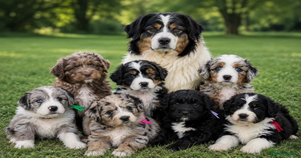 Poo Australian Shepherd Puppies for sale | Pets4Homes
